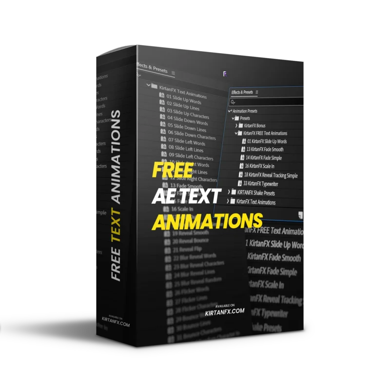 FREE Text Animations - Kirtan FX